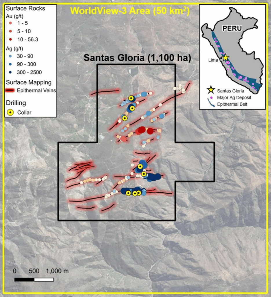 FIRST ANDES SILVER PROVIDES EXPLORATION PROGRAM UPDATE, SANTAS GLORIA PROJECT, PERU - First ...